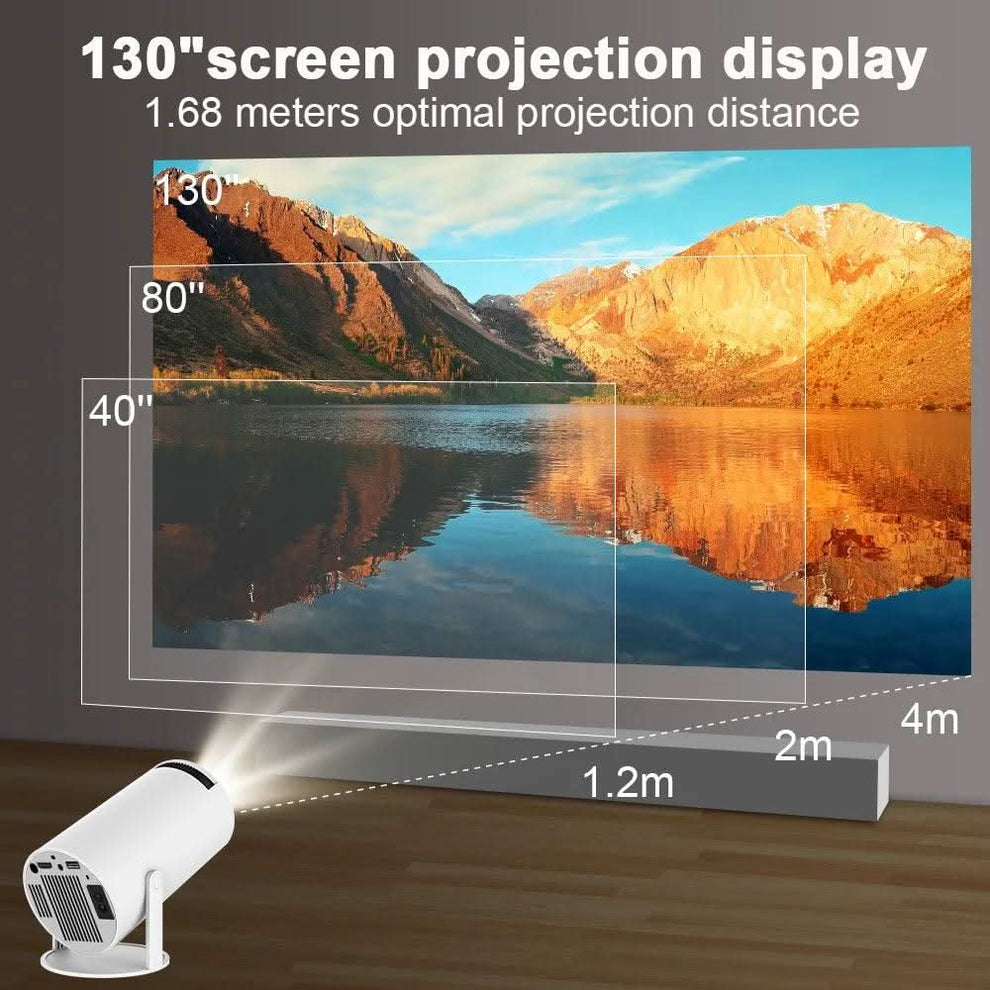 Un projecteur compact qui transforme votre mur en cinéma – MINOPIA